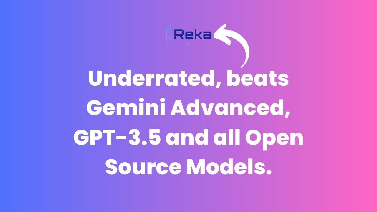 Full Guide to Reka (Yasa-1) Multi-modal Model - YouTube