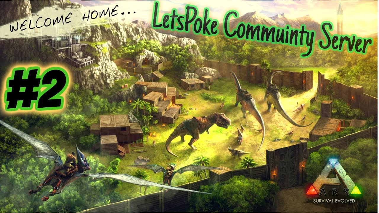 Ark Community Server #2 - Bau des Community Centers | Let's Play Ark ...