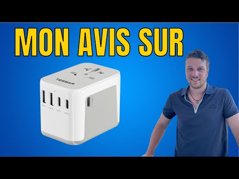 Avis sur l'adaptateur de voyage TESSAN