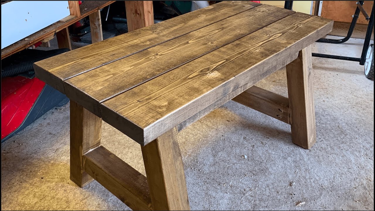 Designing and Building a Robust Wooden Table - YouTube