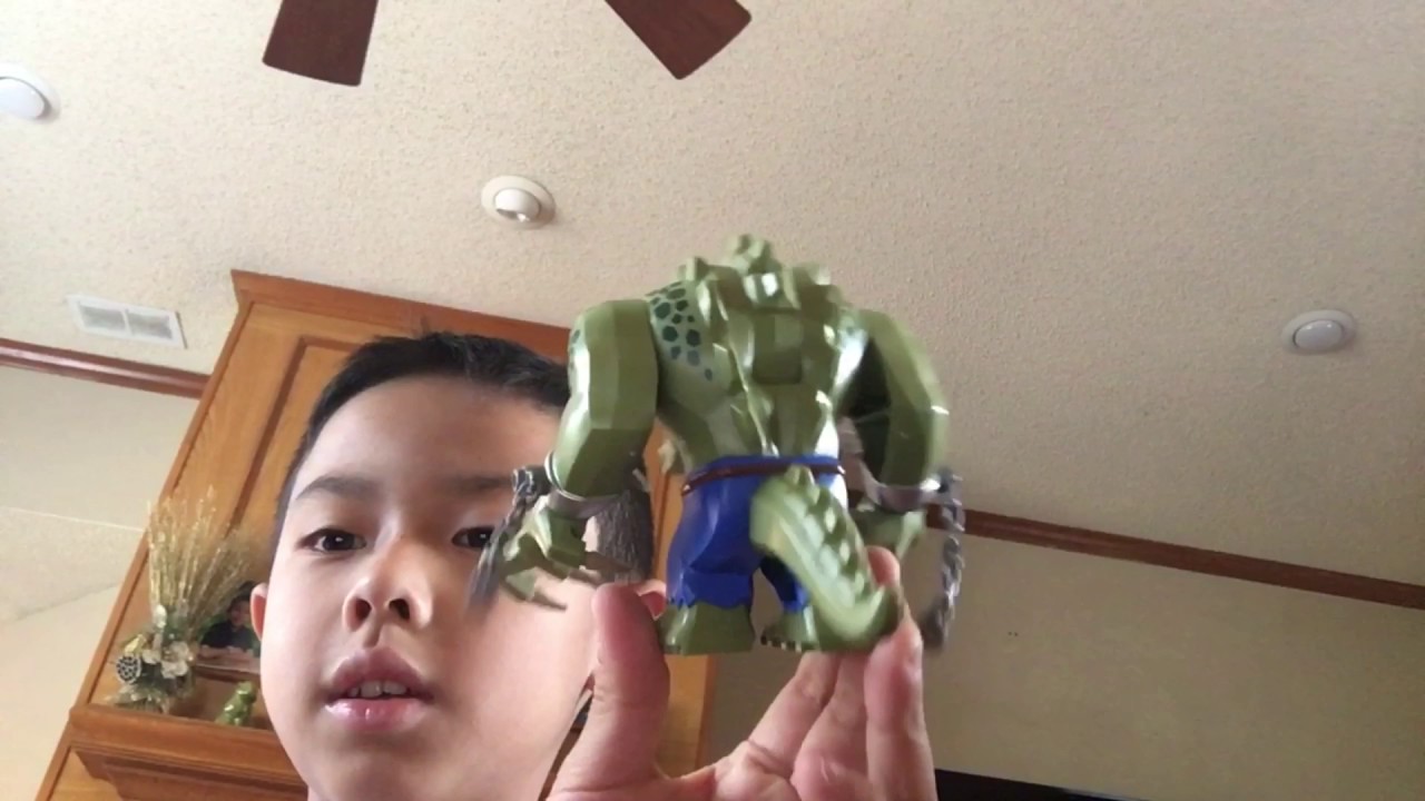 LEGO killer croc tail-gator unboxing and review - YouTube