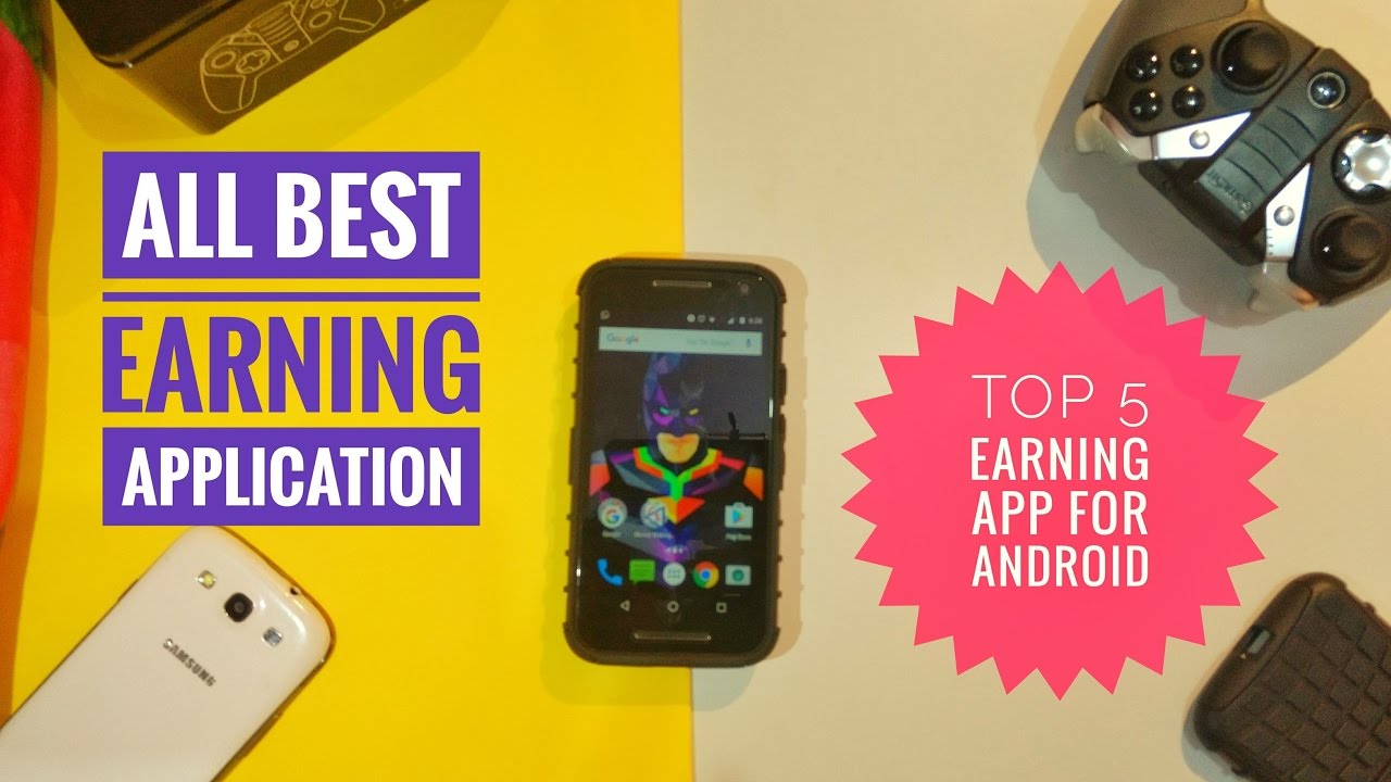TOP 5 EARNING App For Android !!!! - YouTube