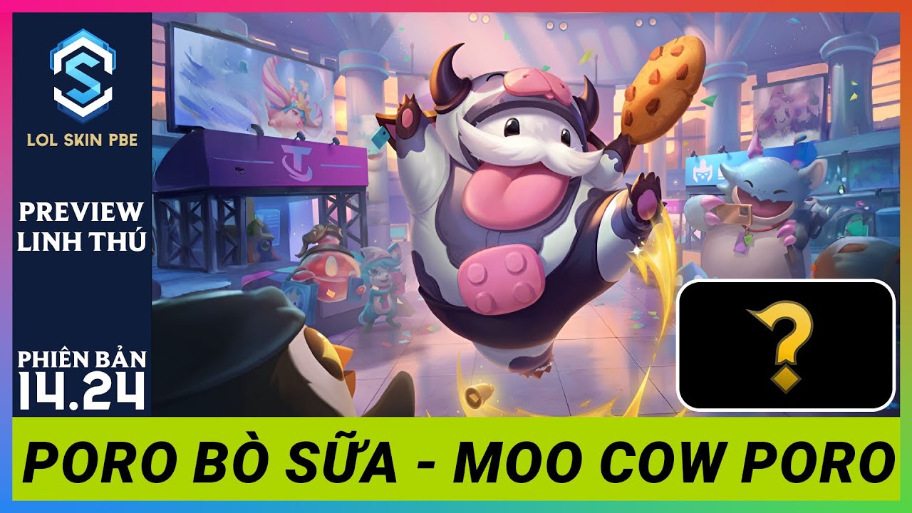 Linh Thú Poro Bò Sữa - Moo Cow Poro Little Legend | Đấu Trường Chân Lý ...