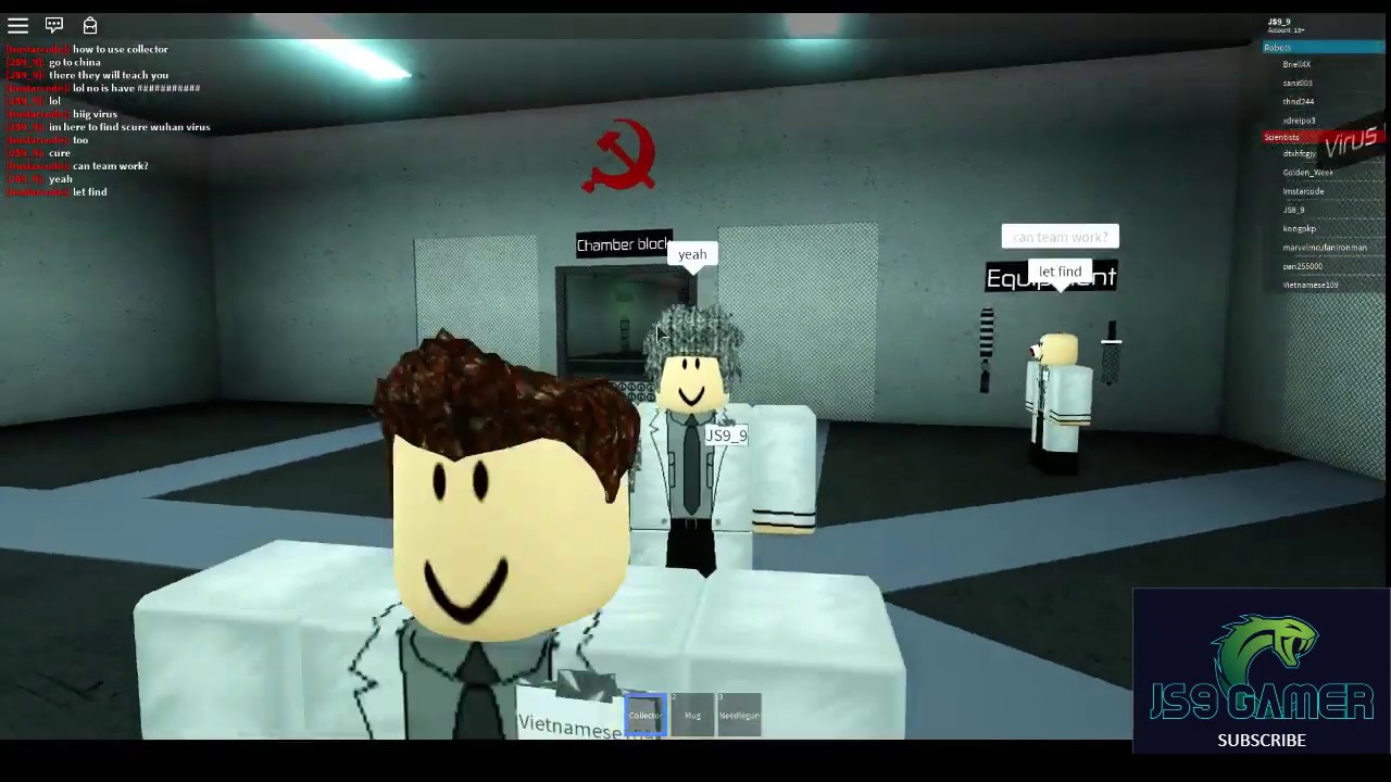CORONAVIRUS!!! | ROBLOX PART 2 | GAME FINDING CURE IN LAB - YouTube