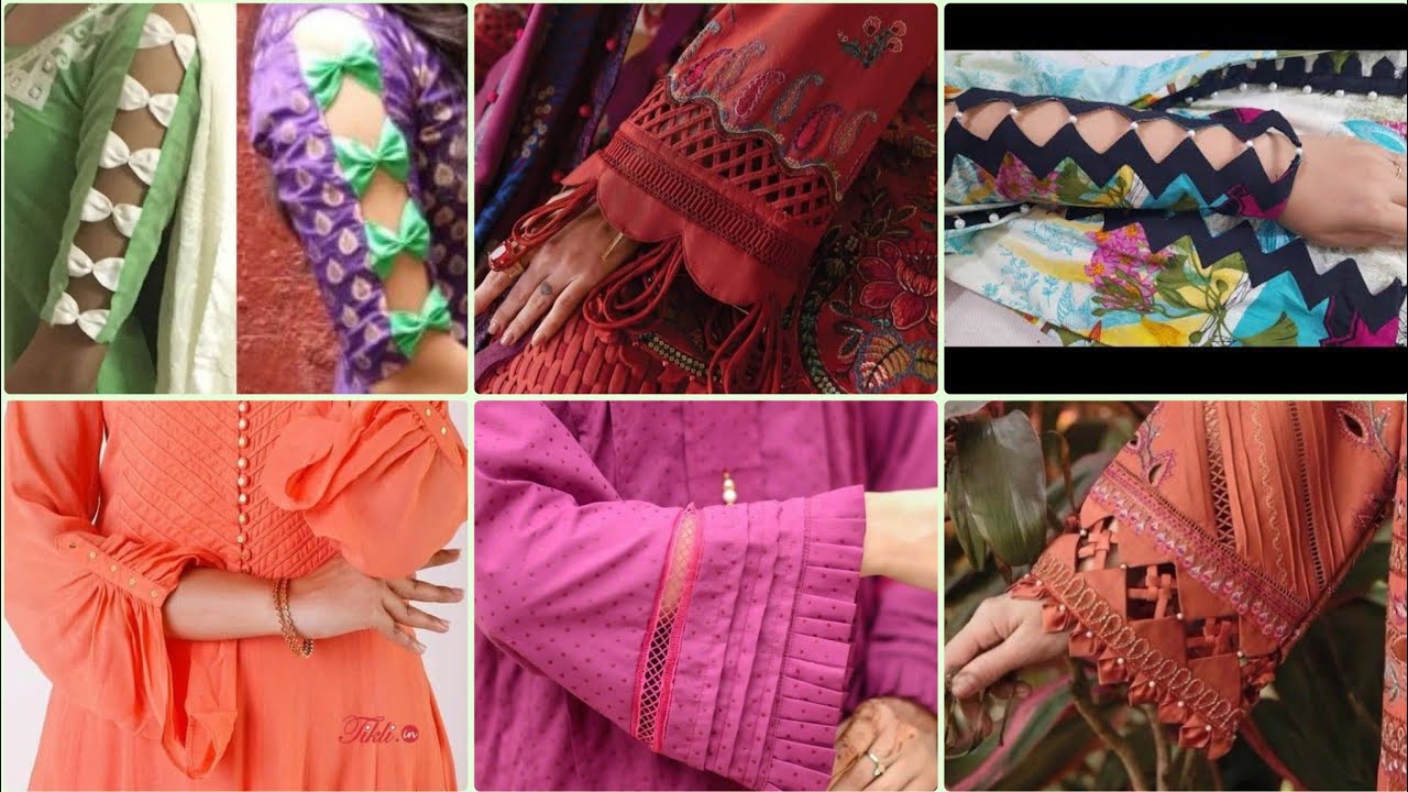 stylish and beautiful sleeve design ideas|| - YouTube