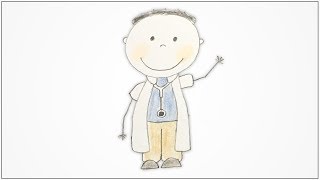 How to draw Community Helpers - Doctor for kids | Doovi