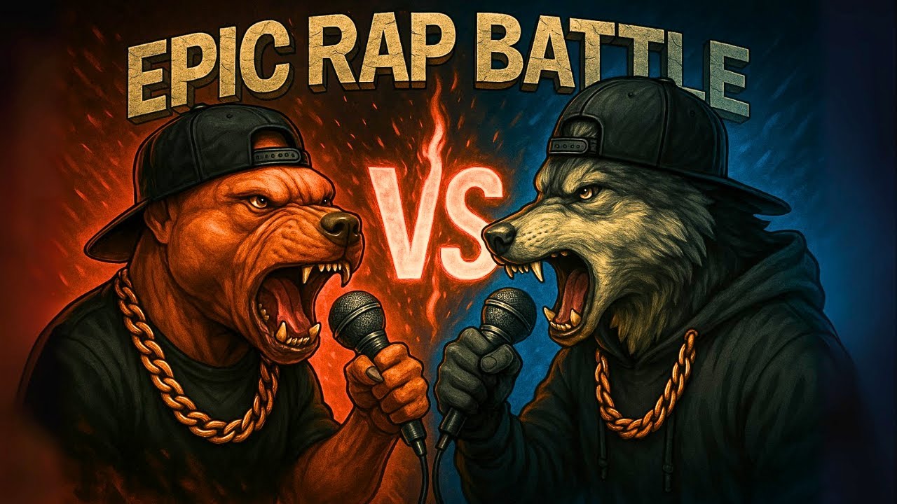 Dog VS Wolf | Epic Rap Battle - YouTube