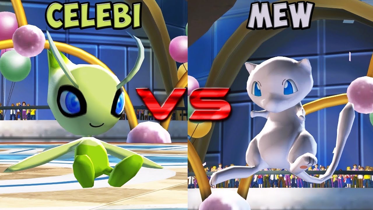 Shiny Celebi And Mew