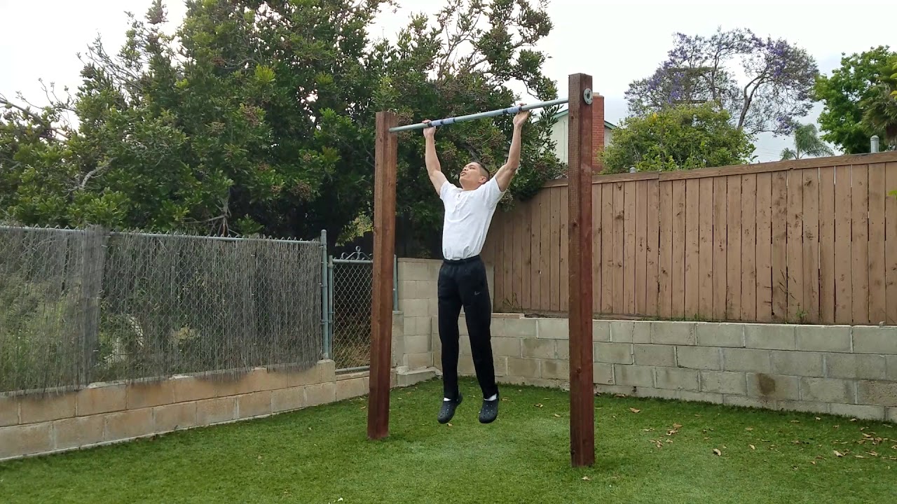 5MD with 50 full range of motion pull ups and 100 full range of motion ...