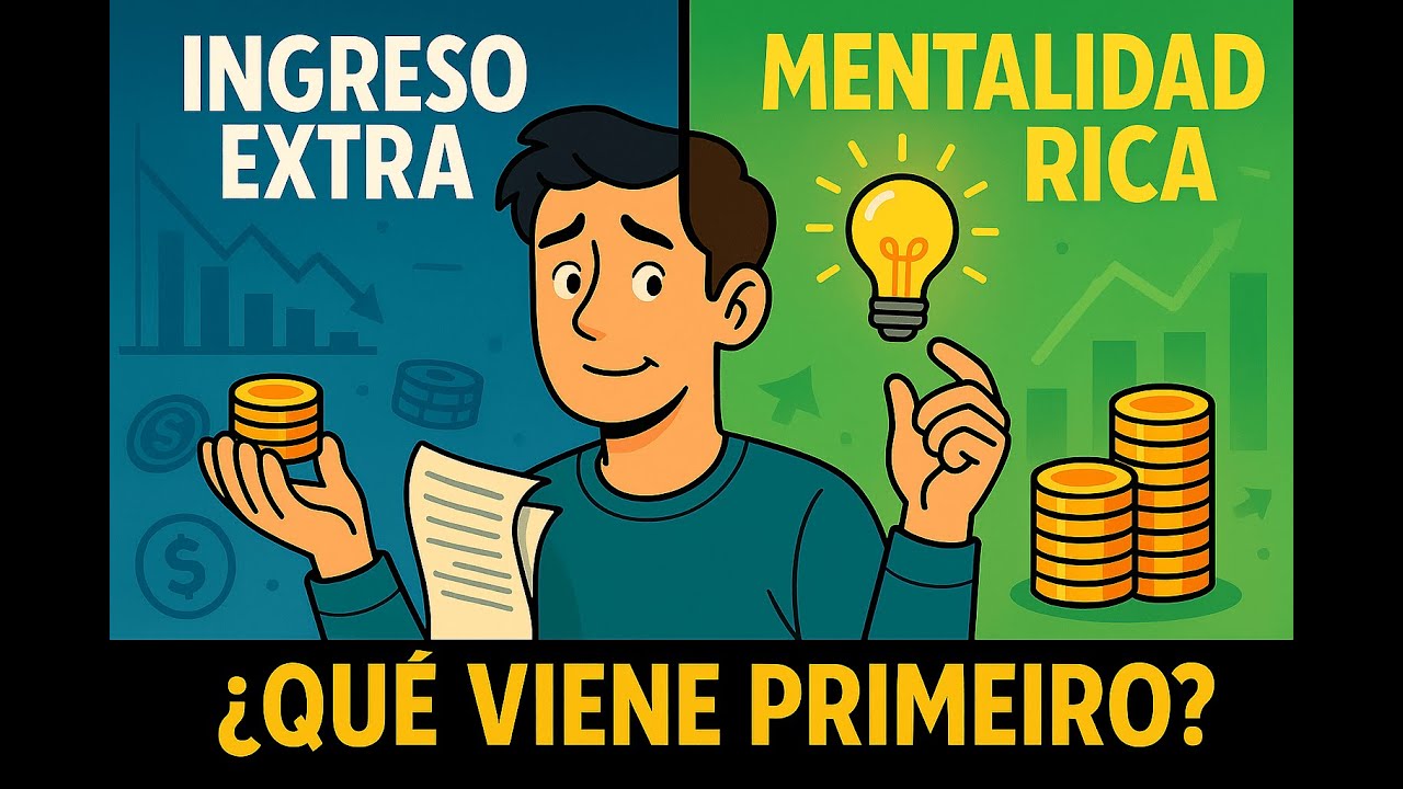 "Ingreso Extra o Mentalidad Rica? Descubre Qué Viene Primero y Por Qué Estás Estancado" - YouTube