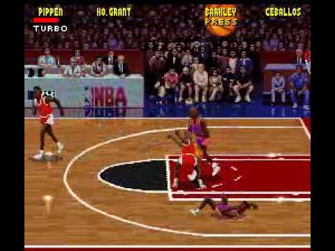 NBA Jam-Old School Edition part 2: Chicago Bulls vs. Phoenix Suns - YouTube