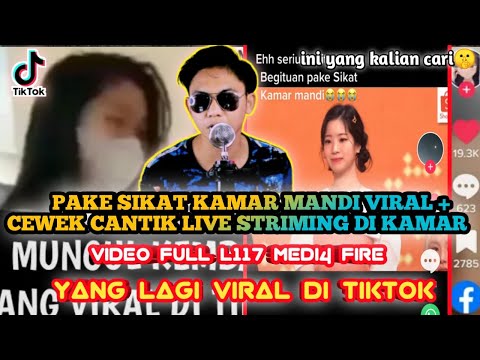 pake sikat kamar mandi viral - CEWEK CANTIK LAGI LIVE STRIMING DI KAMAR VIRAL TIKTOK