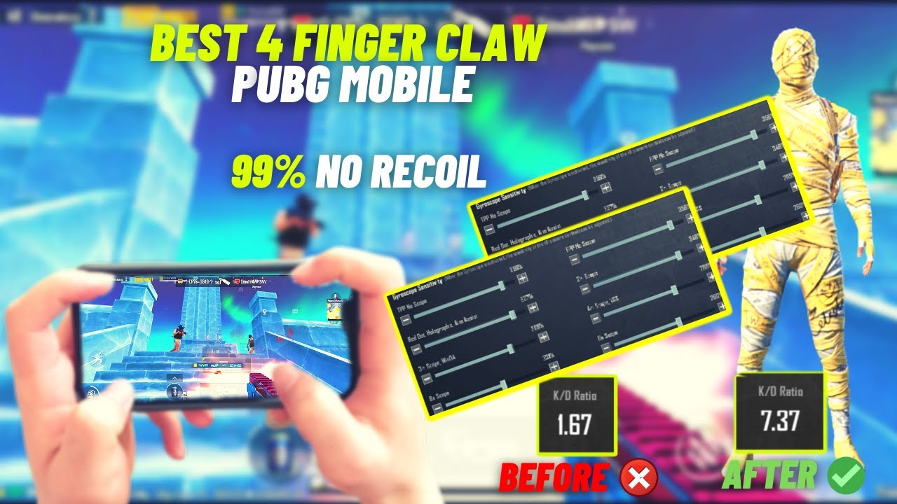 Master the Best 4 Finger Claw Technique for 🔥 Pubg Mobile - YouTube