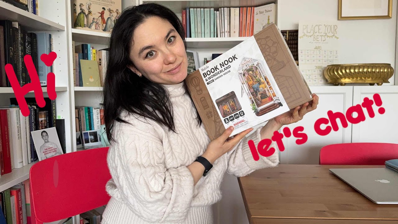 Build the Book Nook with me + life updates - YouTube