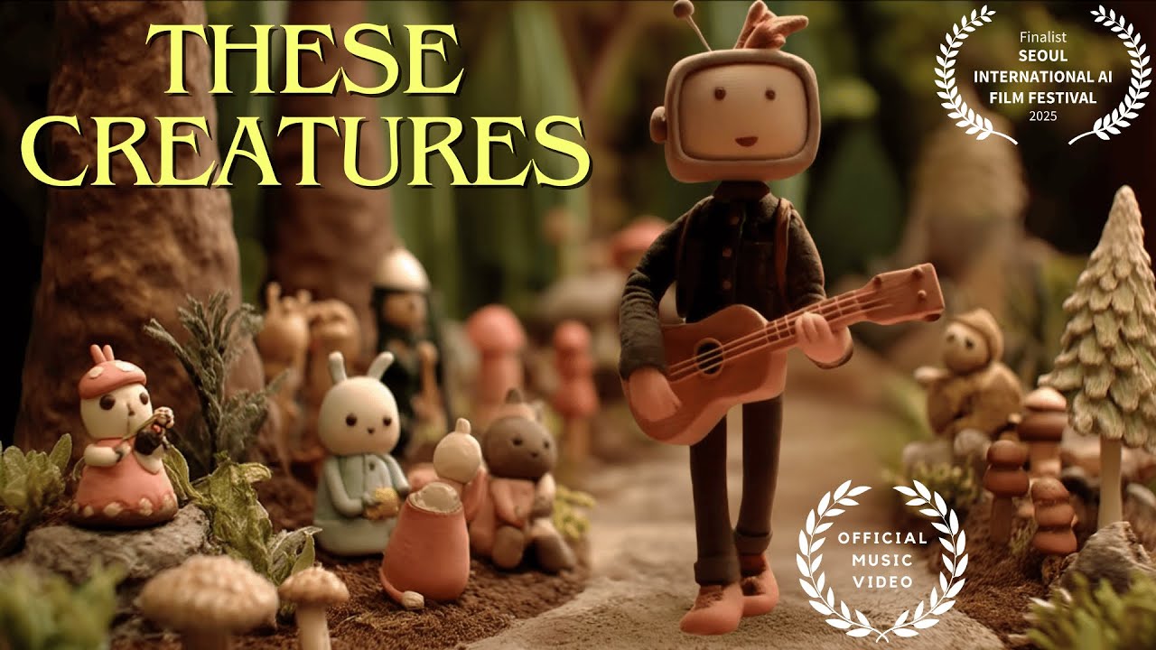 "These Creatures" | Cute Claymation Animation | Official Music Video ...