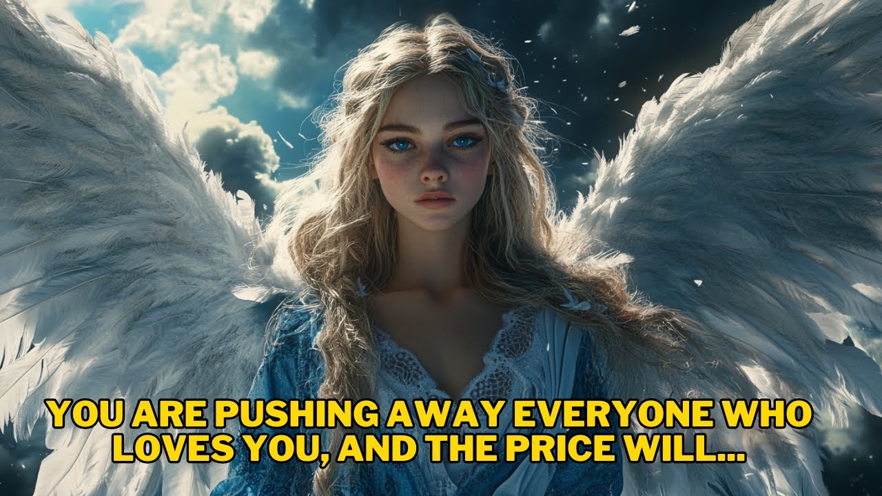 YOU ARE PUSHING AWAY EVERYONE WHO LOVES YOU, AND THE PRICE WILL ...