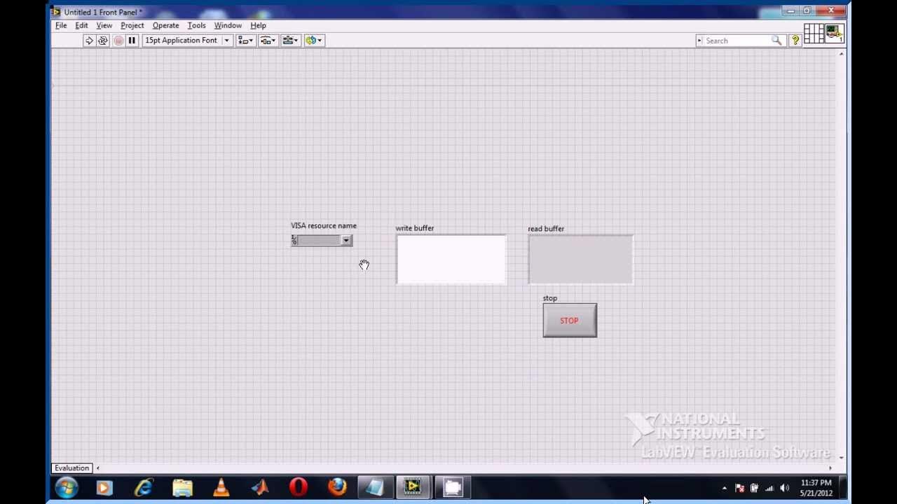 Serial Communication using Labview.avi - YouTube