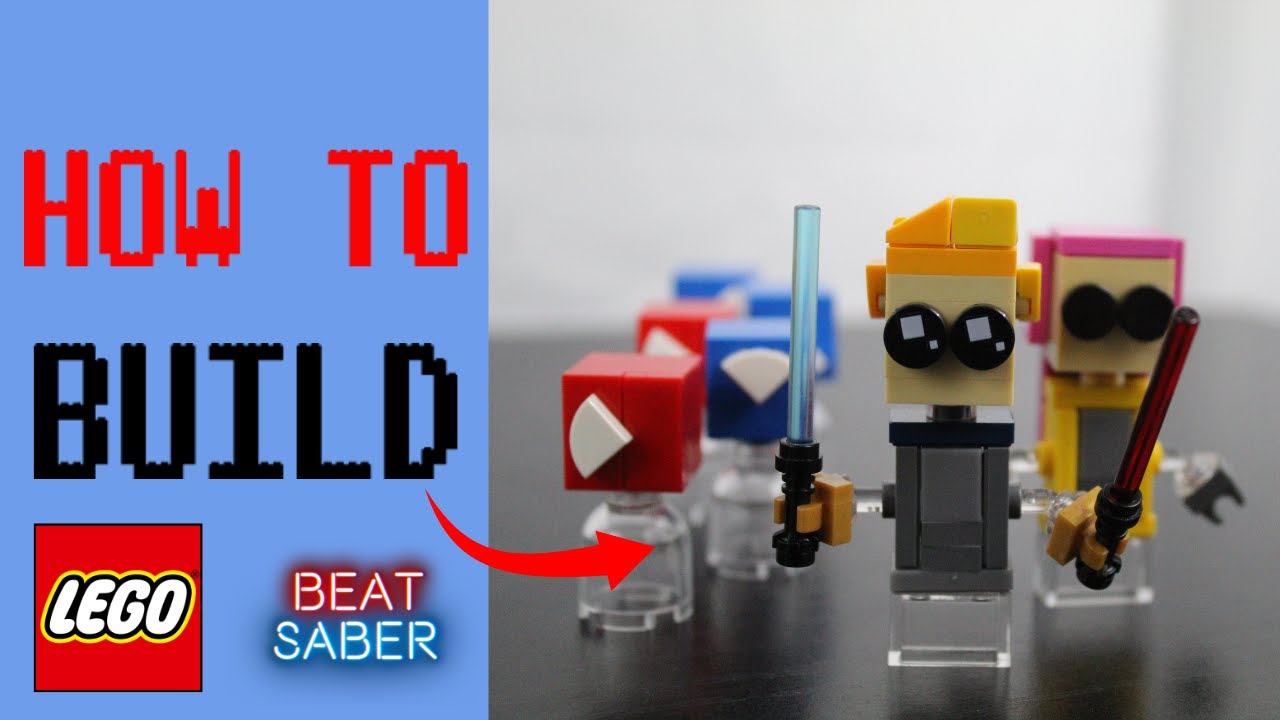 How to Build BEATSABER in LEGO!!! - YouTube
