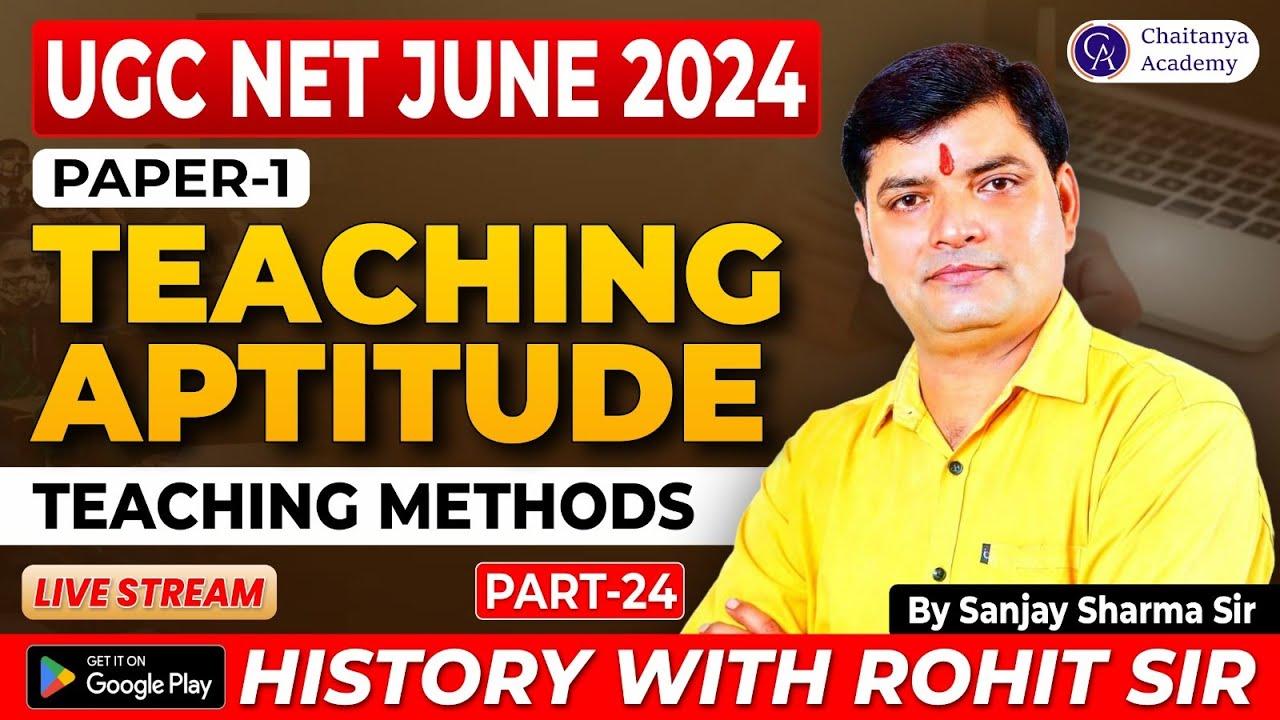 24- Teaching Aptitude Paper 1 | Teaching Aptitude - Teaching Method ...