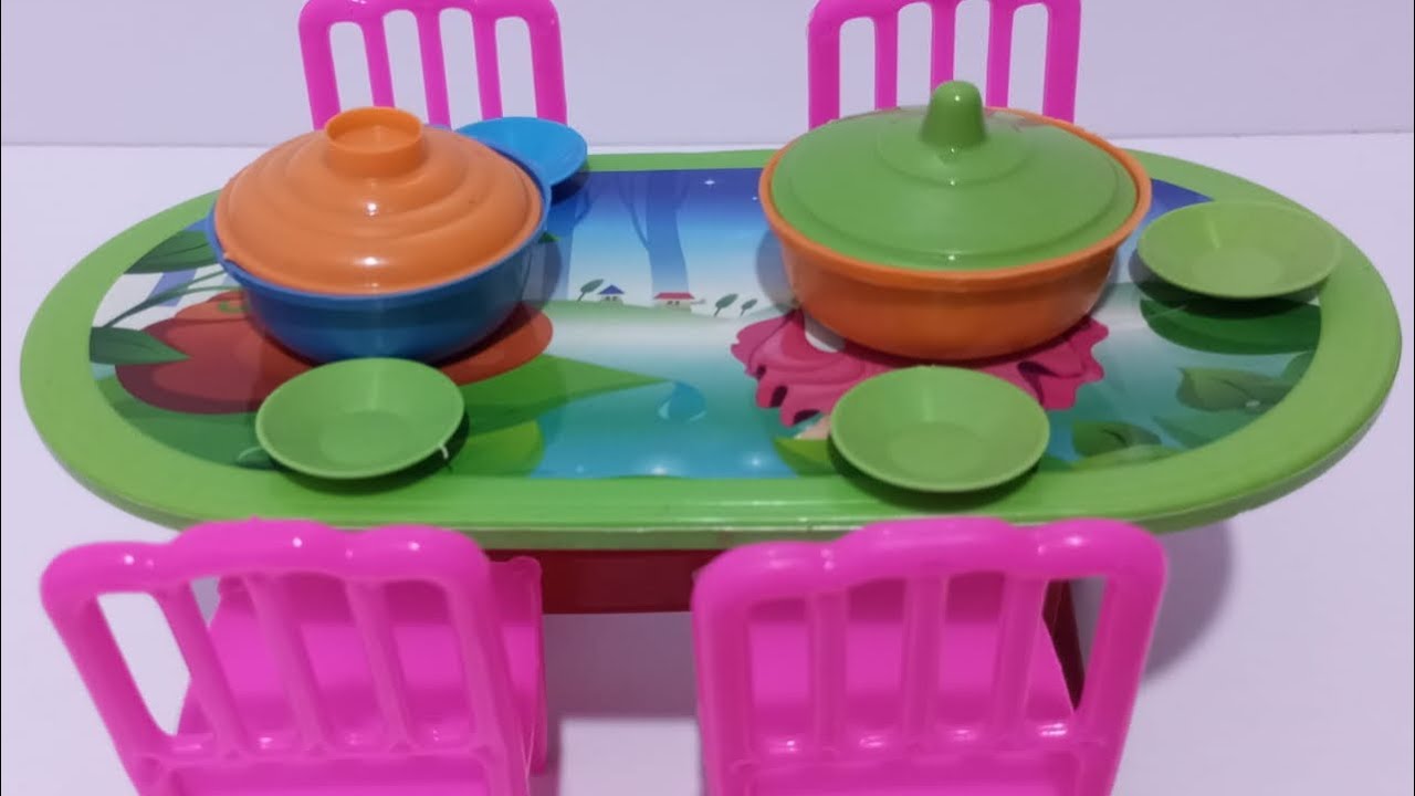 [toy asmr] Kitchen PlaySet ASMR Satisfying with Unboxing No Talking ...