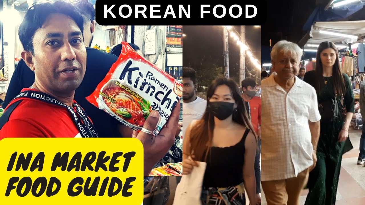 INA Market New Delhi | INA food Guide | Night walk #foodloverrahul ...