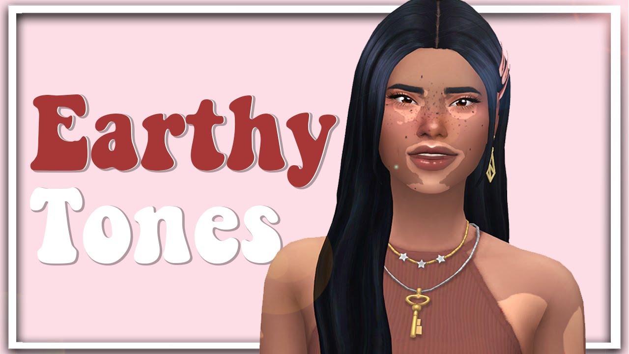 💓 The Sims 4 Create A Sim | Earthy Tones + CC LINKS 🌆 - YouTube