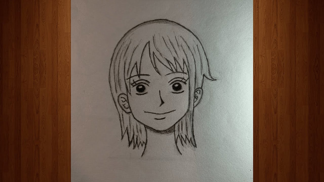 How to draw Nami | one piece | drawing nami for beginners - YouTube