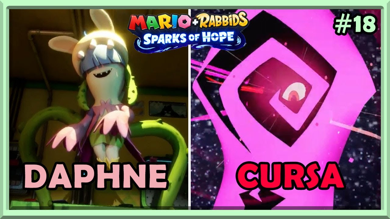 BATTLE VS DAPHNE!😱 | IS ROSALINA CURSA??? | MARIO + RABBIDS SPARKS OF ...