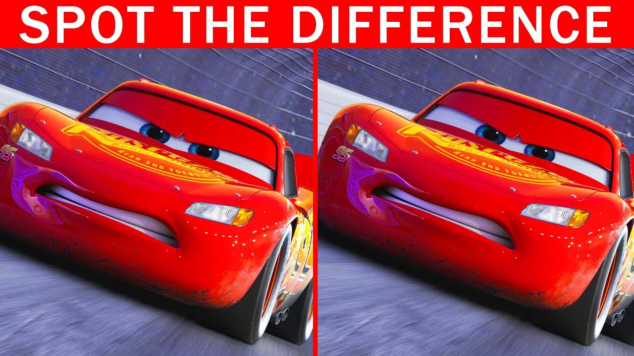 Spot the Difference in Cartoons | Angry Birds, Tangled, Cars - YouTube