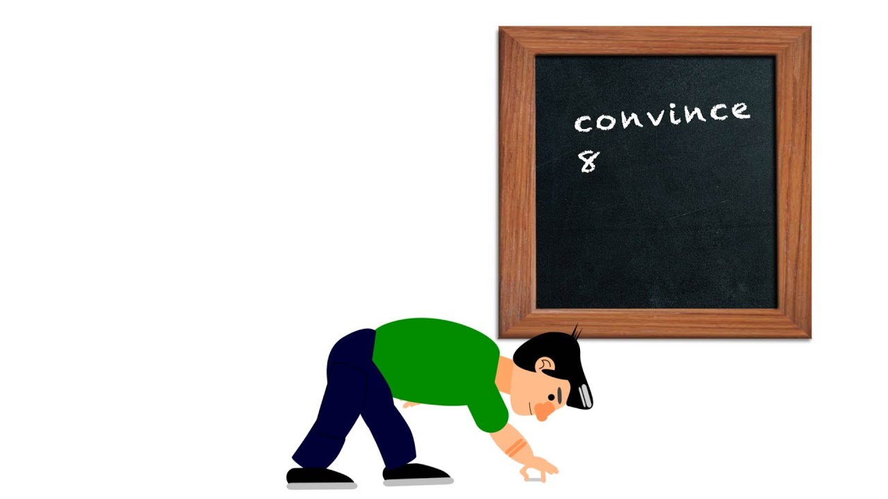 Vector Character Pick Up Chalk Sample - YouTube