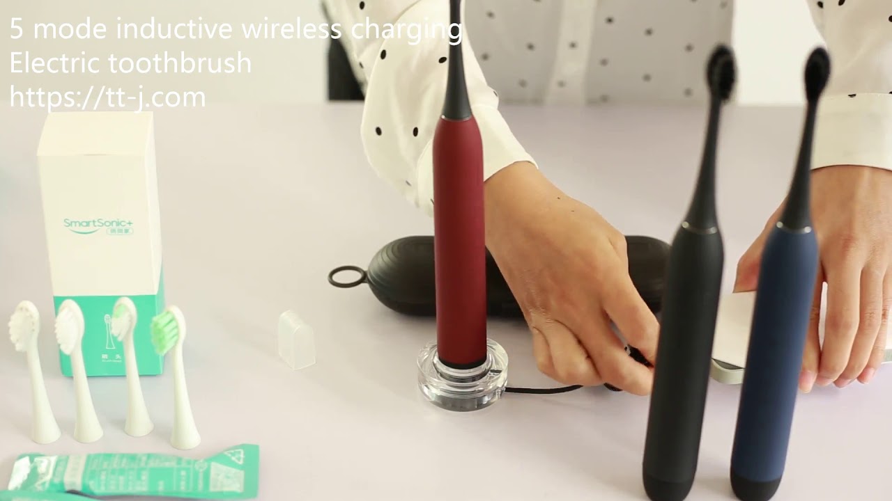 T12 wireless electric toothbrush - YouTube