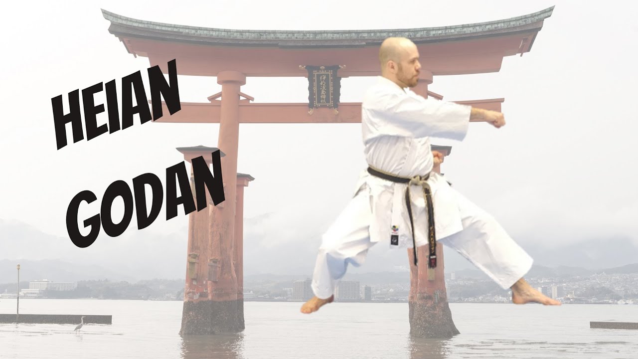 Karate lernen | Kata Heian Godan [Shotokan 2. Blaugurt Prüfungsprogramm ...