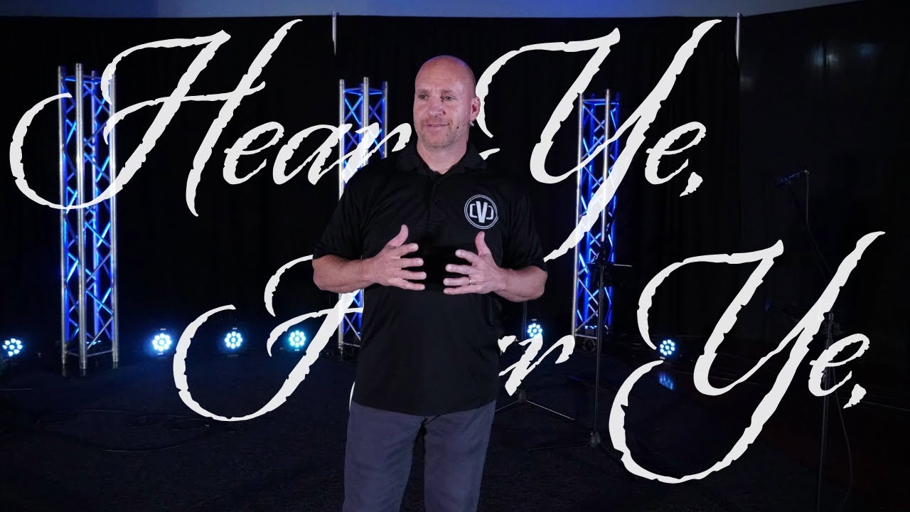 "Hear Ye, Hear Ye" Week 1 - YouTube