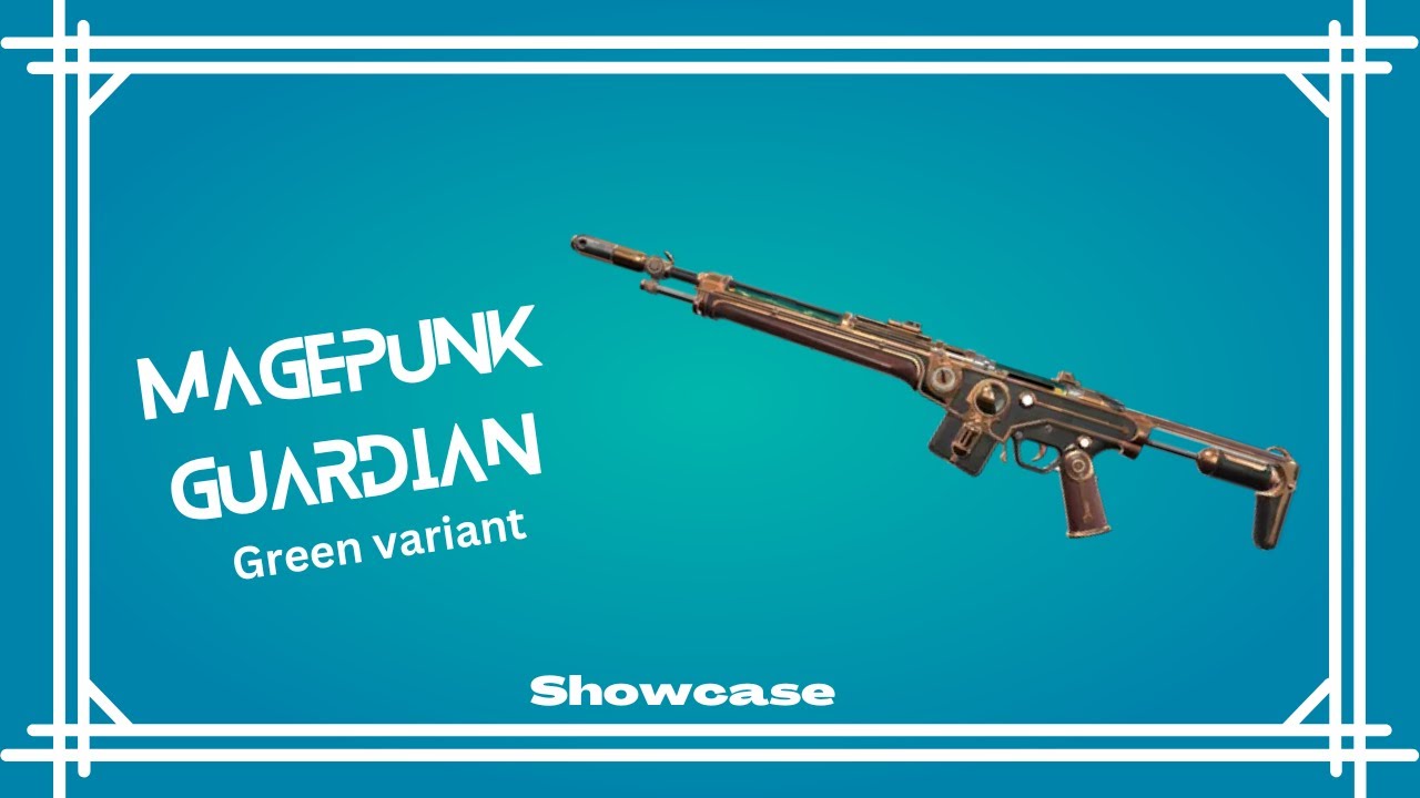 Magepunk Guardian Green Variant (Guardian Magipunk Variante Verde ...