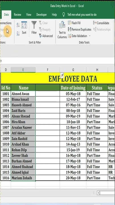 Text to Column in Excel || Excel Shorts - YouTube