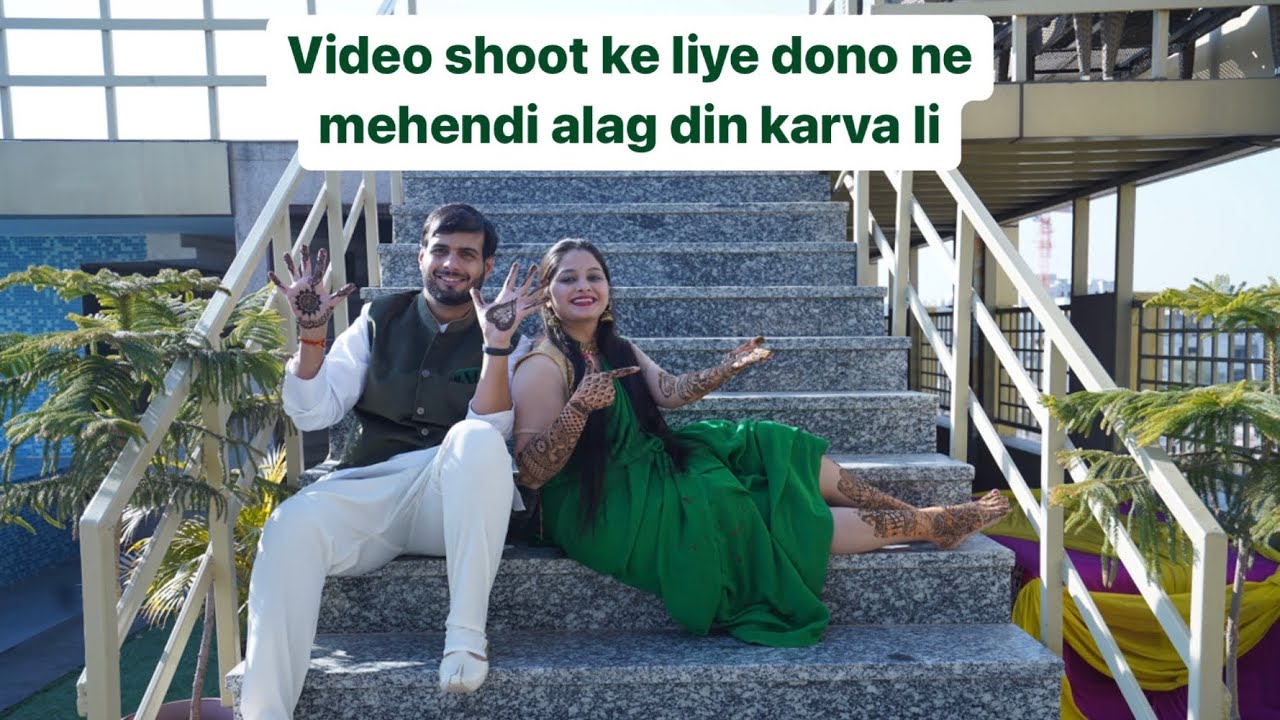 Couple Mehendi | Mehendi rachan Lagi | Cinematic Video | Short Clips ...