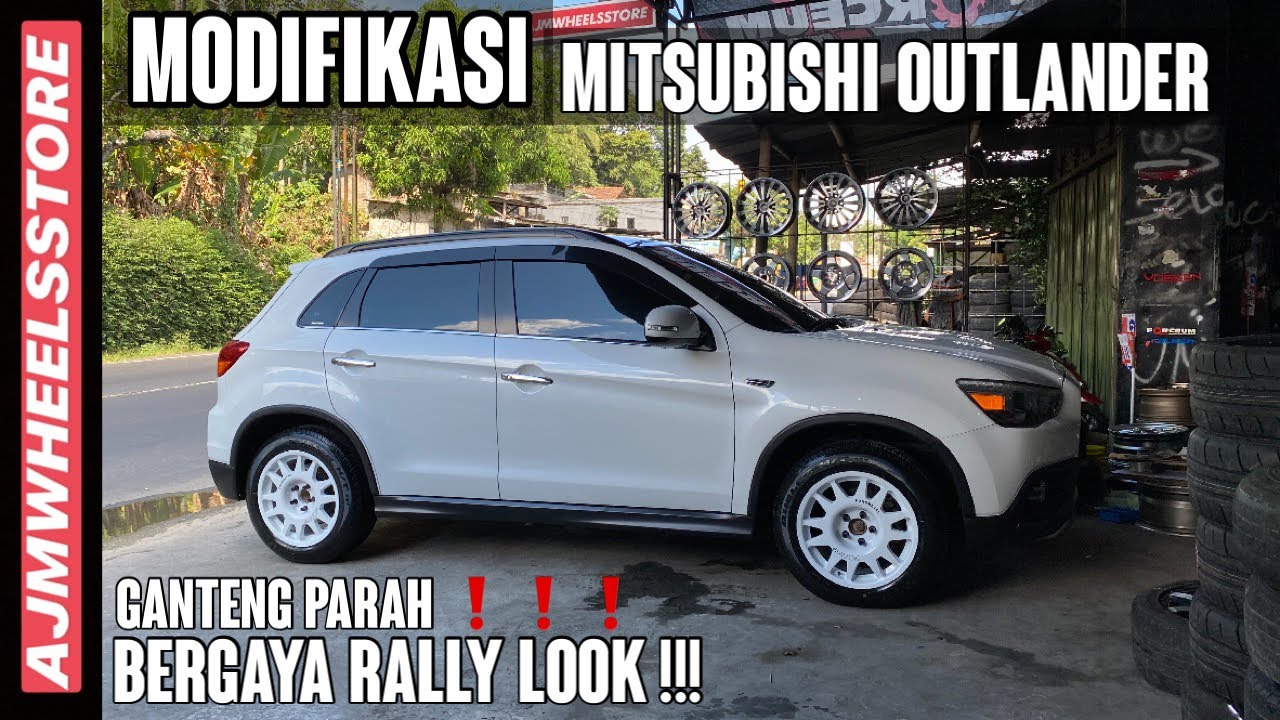 MODIFIKASI MITSUBISHI OUTLANDER BERGAYA RALLY !!! CAKEPP POLL - YouTube