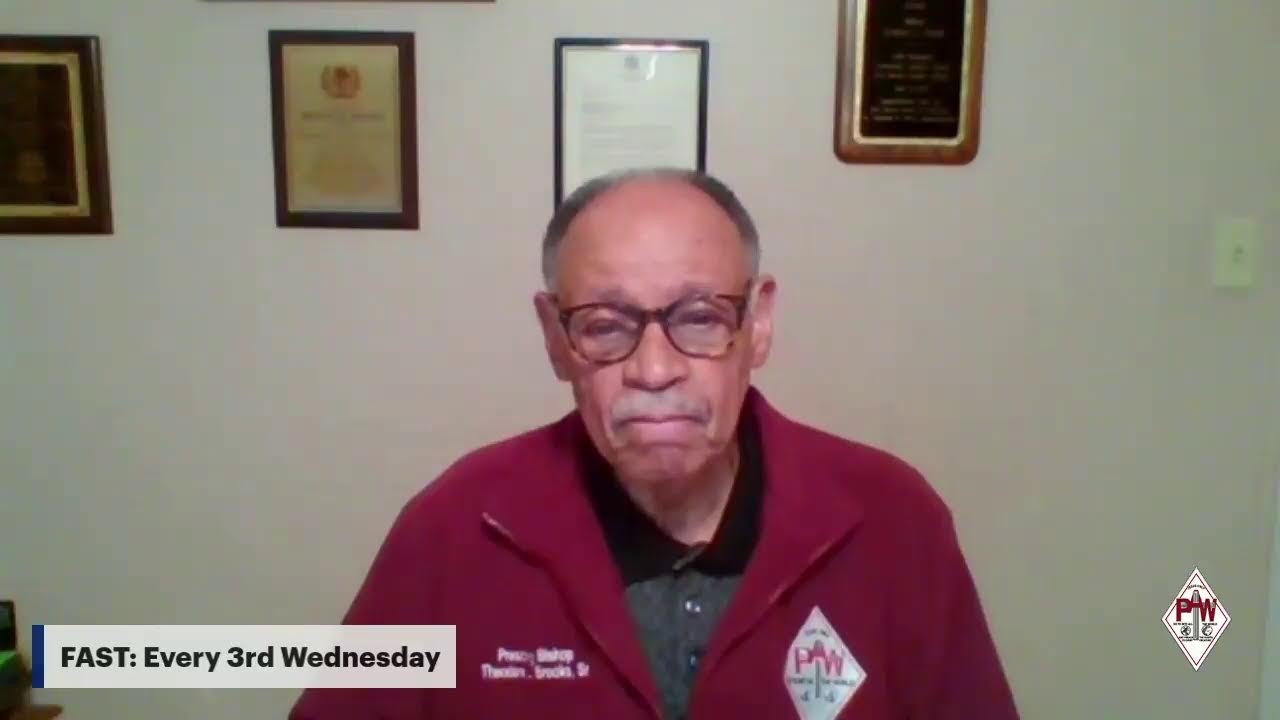 A Special Message From Bishop Theodore L. Brooks, Sr. - YouTube