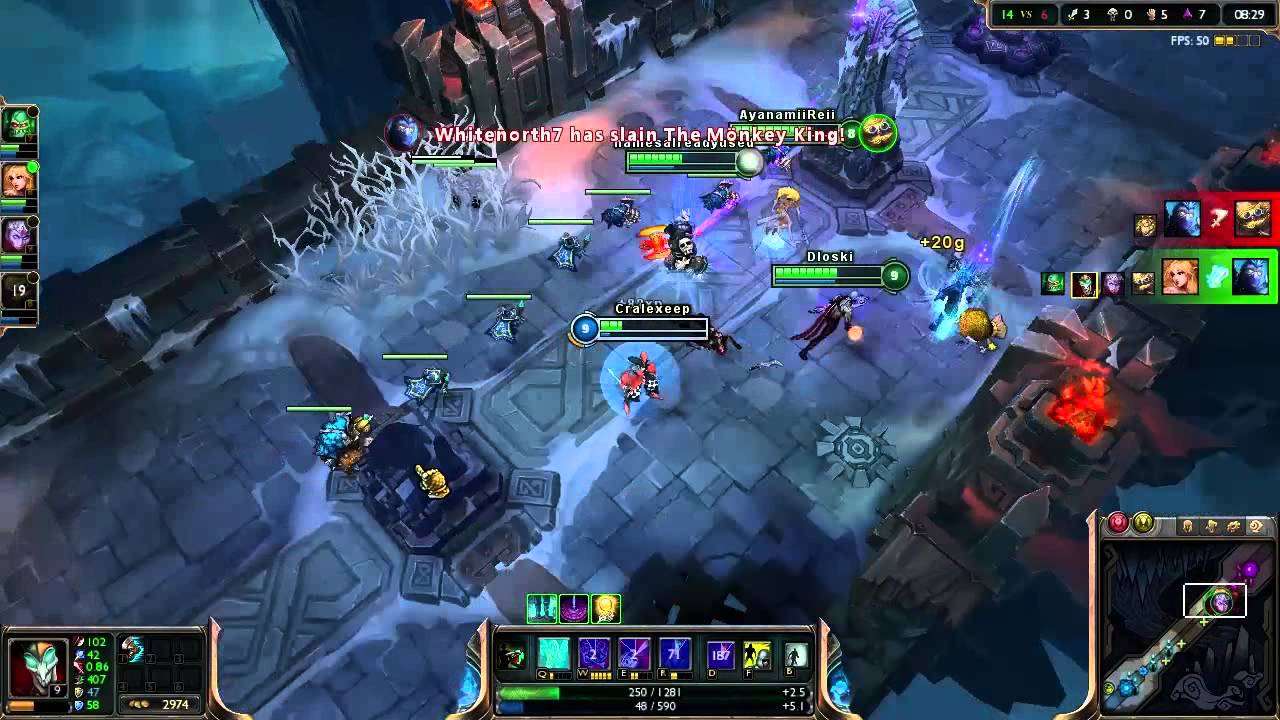 League Of Legends - Flawless Shaco ARAM - YouTube