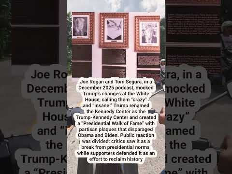 Joe Rogan and comedian Tom Segura mock Trump’s latest ‘crazy’ and ‘insane’ antics: ‘nothing nuttier