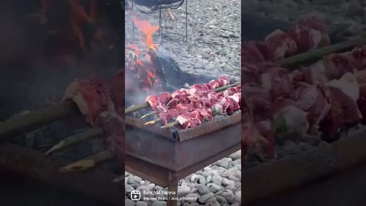 Madeira Traditional Espetada Beef Skewers Caniçal - YouTube