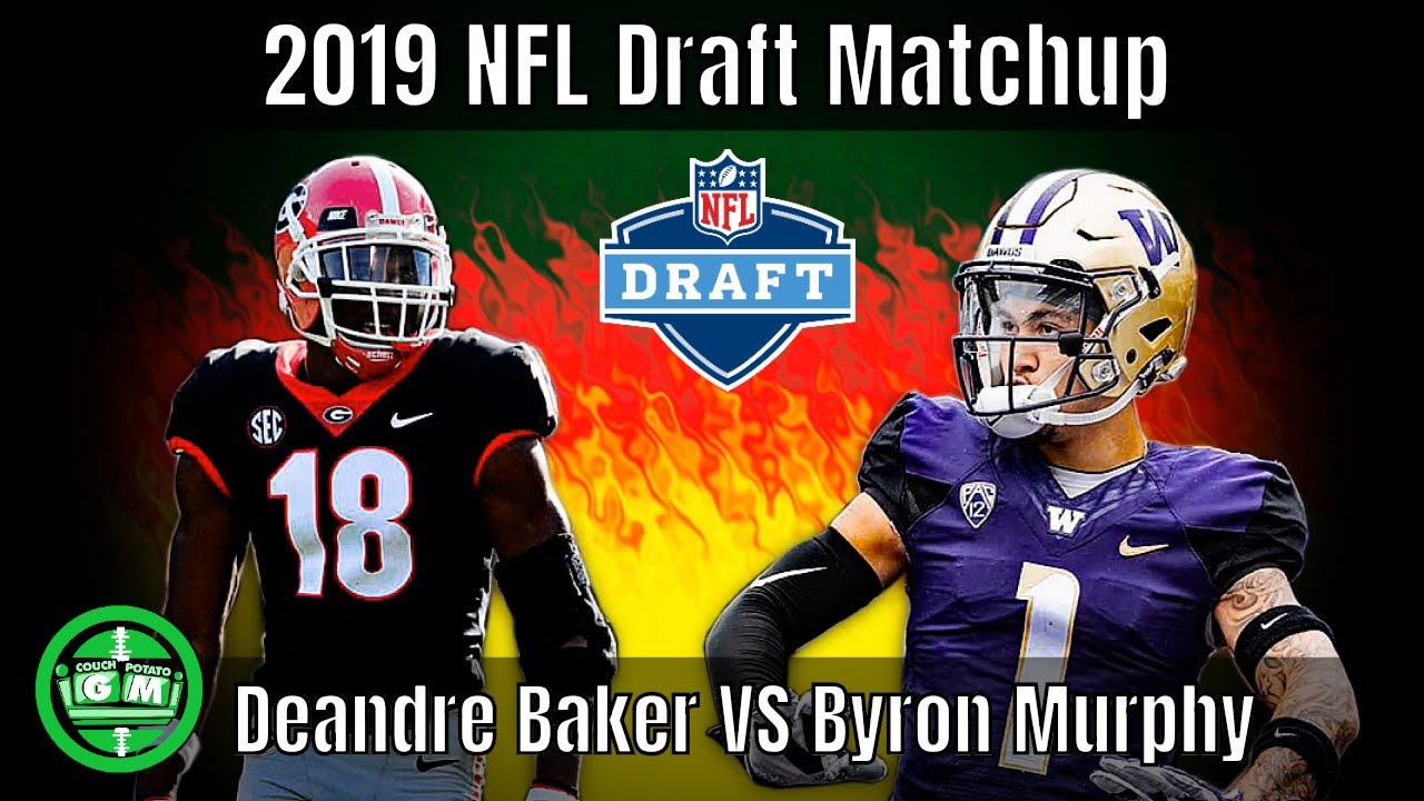 Deandre Baker vs Byron Murphy Matchup | 2019 NFL Draft Debate | CPGM ...
