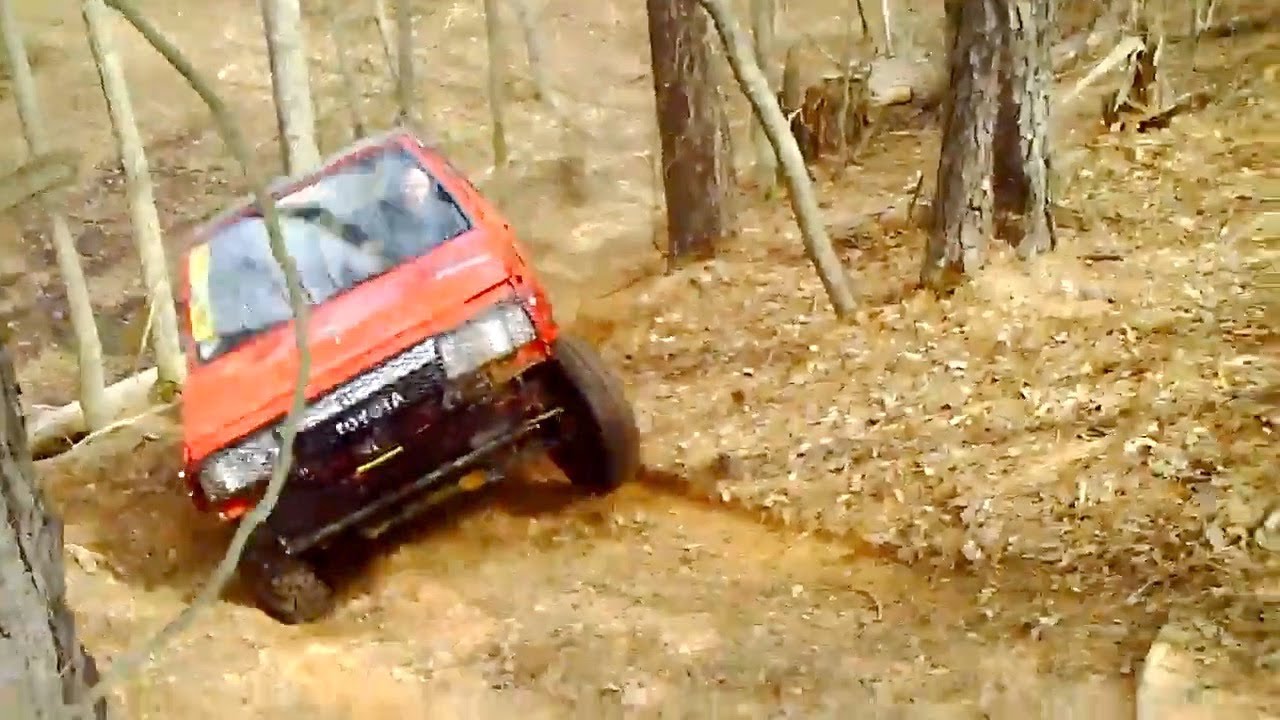 1995 Geo Tracker 4X4 Hill Climb And Drop Offs - YouTube