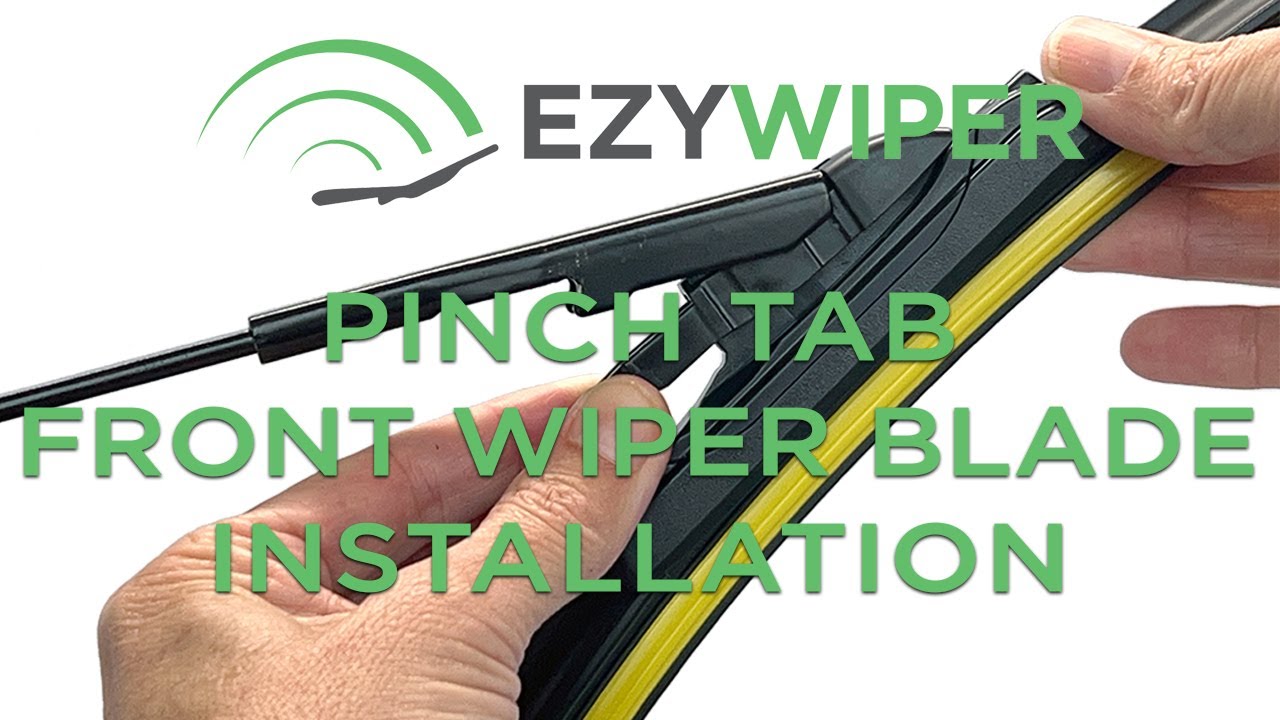How to fit Ezywiper wiper blade to front Pinch Tab wiper arm -detailed ...