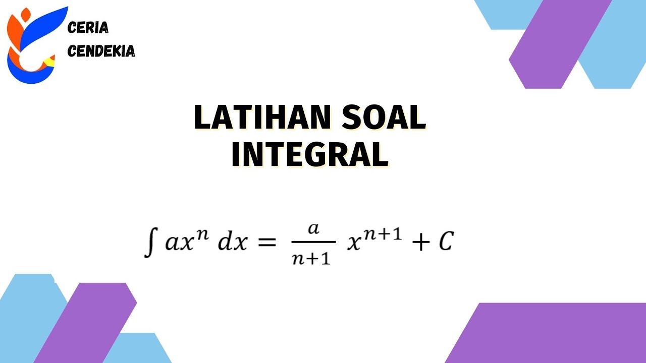 LATIHAN SOAL INTEGRAL PART 6 ( INTEGRAL TAK TENTU PANGKAT LEBIH DARI ...