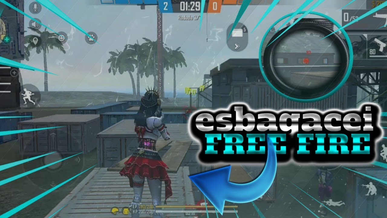 Joguei Free Fire com a voz de Alien|esbagacei no free fire - YouTube