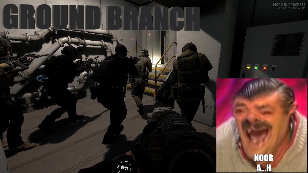 GROUND BRANCH (tactical fps) НОРМАЛЬНЫЙ ШТУРМ (нет) - YouTube