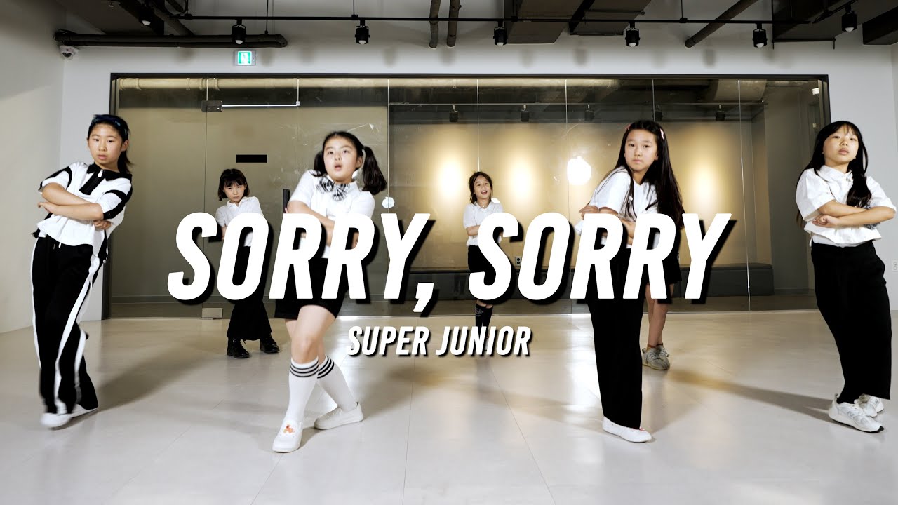 Super Junior - Sorry, Sorry / KIDS KPOP COVERDANCE - YouTube