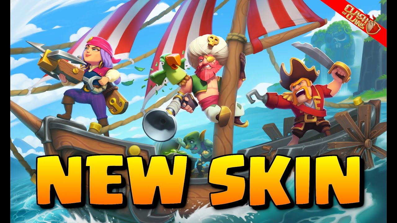 NEW SKIN🔴 GOLD PASS NEWS 🔴 CLASH OF CLANS POLSKA - YouTube
