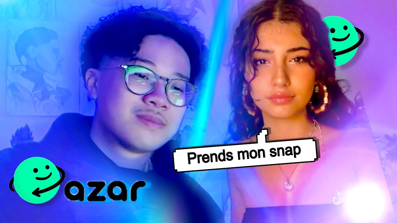 ELLE ME DONNE SON SNAP SUR AZAR !! (AZAR 2024) - YouTube